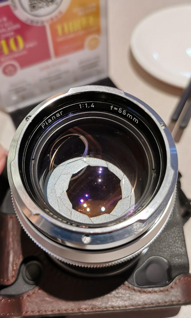 zeiss contarex 55mm F1.4, Photography, Lens & Kits on Carousell