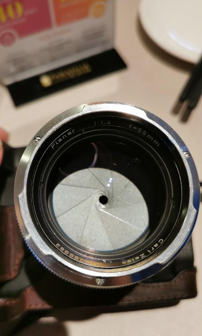 zeiss contarex 55mm F1.4, Photography, Lens & Kits on Carousell