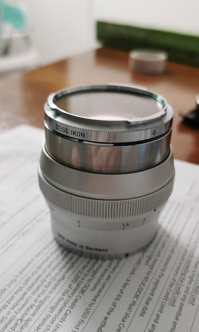 zeiss contarex 55mm F1.4, Photography, Lens & Kits on Carousell