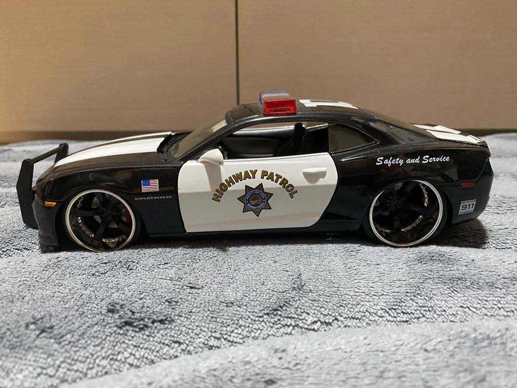 1:18 Jadatoys Chevy Camaro SS Police Car, Hobbies & Toys, Toys & Games ...
