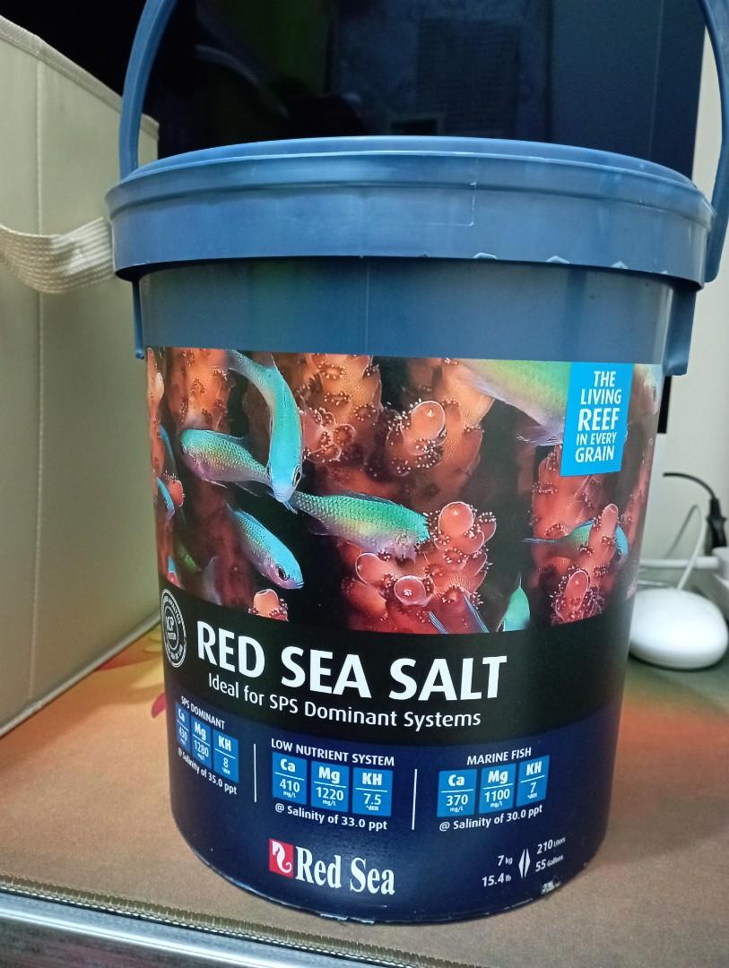 7kg New Red Sea salt for marine aquarium, Pet Supplies, Homes & Other ...