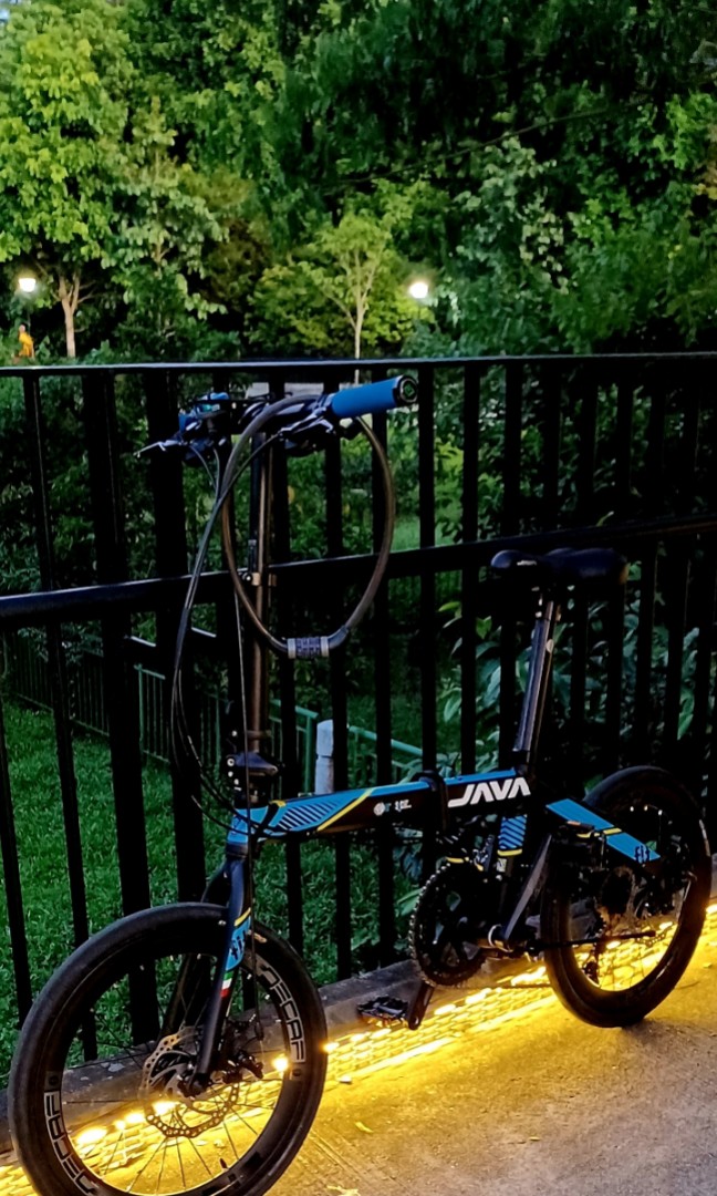 85% new java fit folding bike 20" 11.2kg for sale, Sports Equipment ...