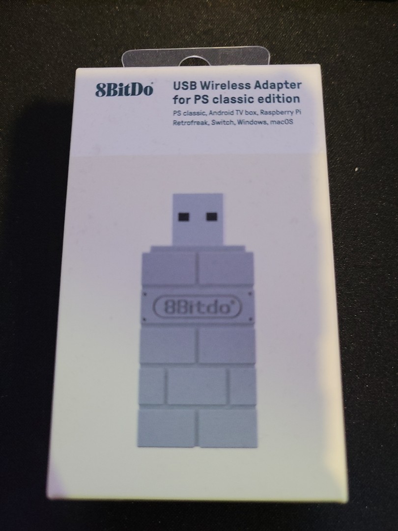 8Bitdo Wireless USB Adapter XBox PS Wii Nintendo, Video Gaming, Gaming ...