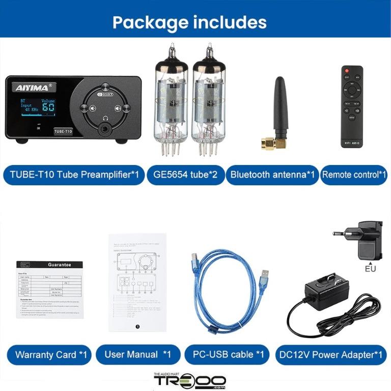 [Official] AIYIMA T10 Wireless Bluetooth Receiver/Streamer, Coaxial / Optical / USB DAC & Tube ...