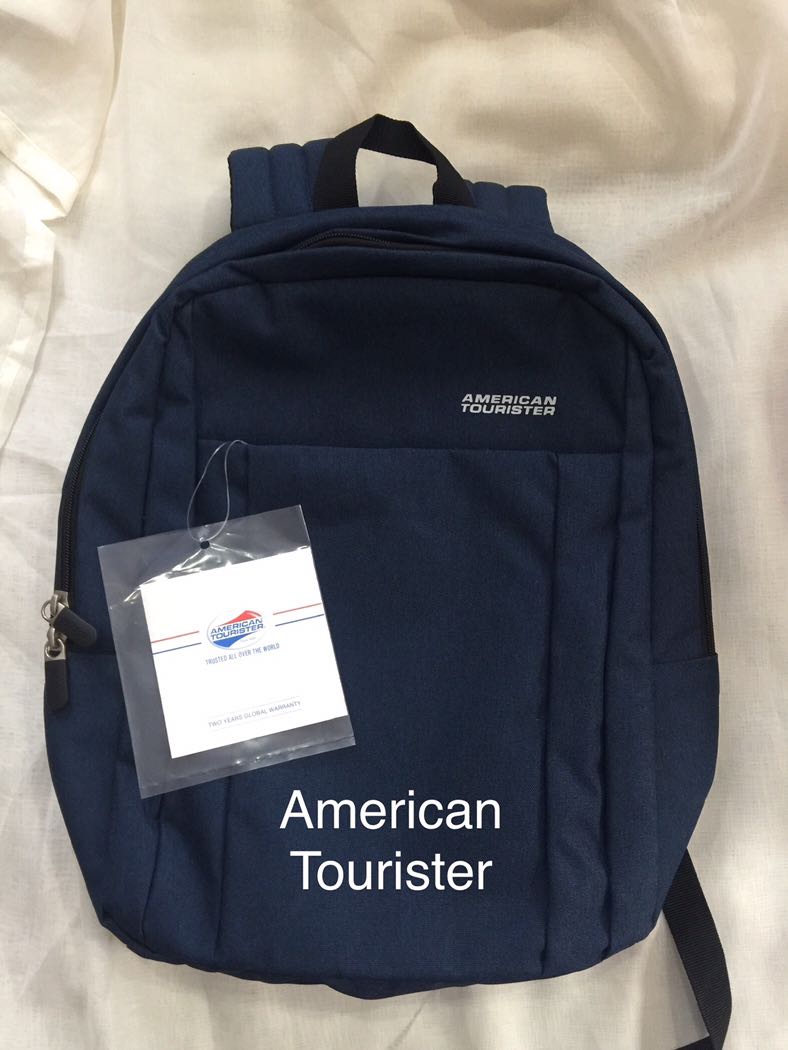 American Tourister backpack with tag pa, Men's Fashion, Bags, Backpacks ...