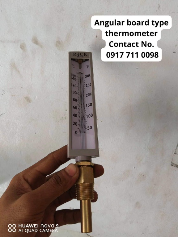 Angular board type thermometer, Commercial & Industrial, Construction ...
