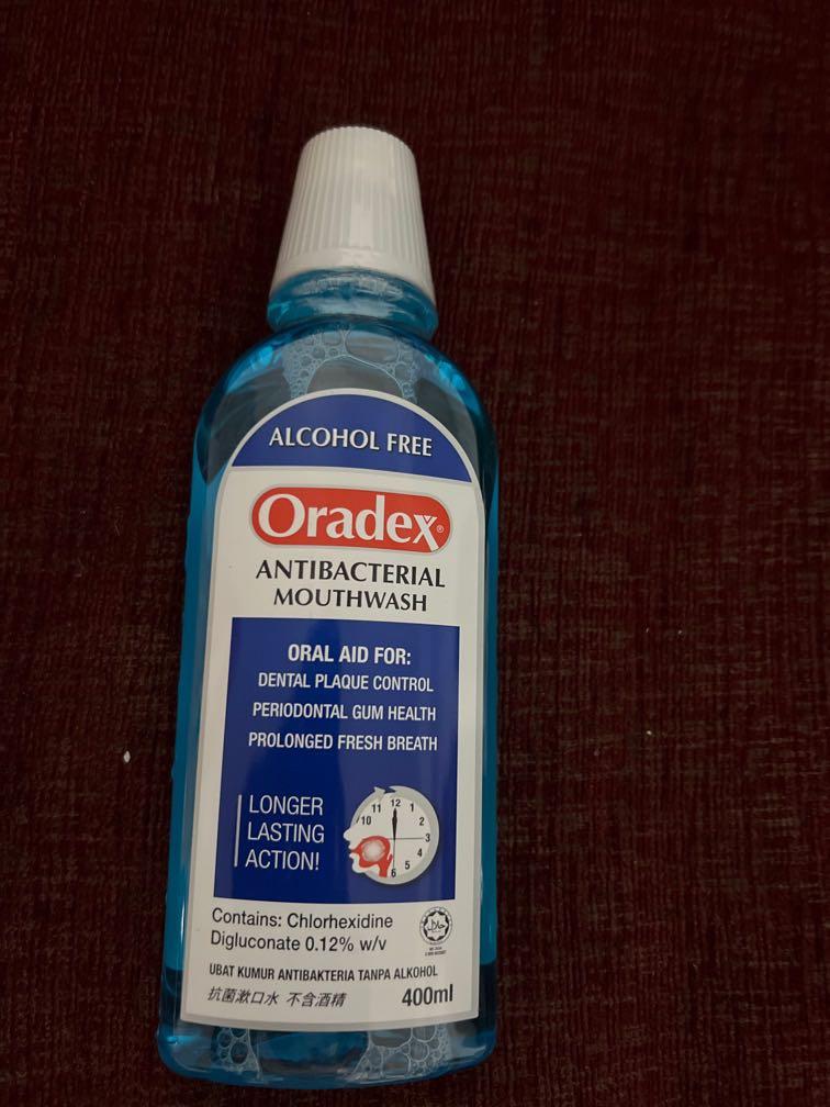 Antibacterial mouthwash contains chlorhexidine, Beauty & Personal Care ...