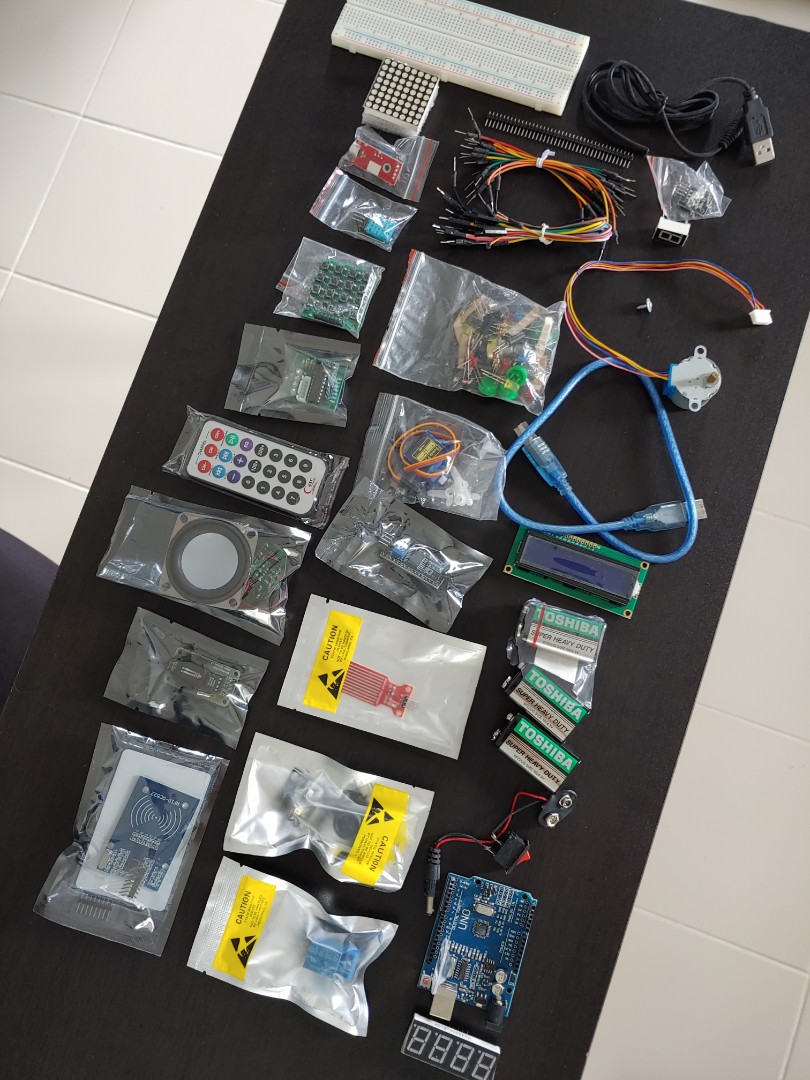 Arduino Uno Kit, Computers & Tech, Parts & Accessories, Computer Parts ...