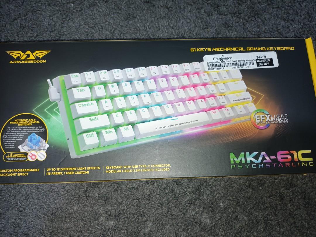 Armaggeddon 60% keyboard, Computers & Tech, Parts & Accessories ...