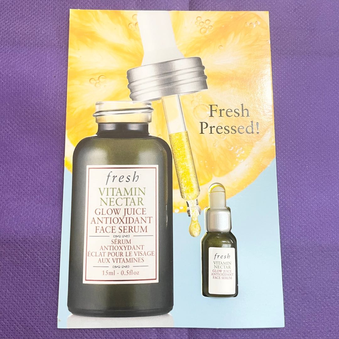 AUTHENTIC Fresh vitamin nectar glow juice antioxidant face serum ...