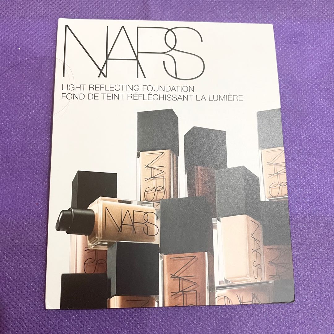 AUTHENTIC Nars light reflecting foundation card, Beauty & Personal Care ...