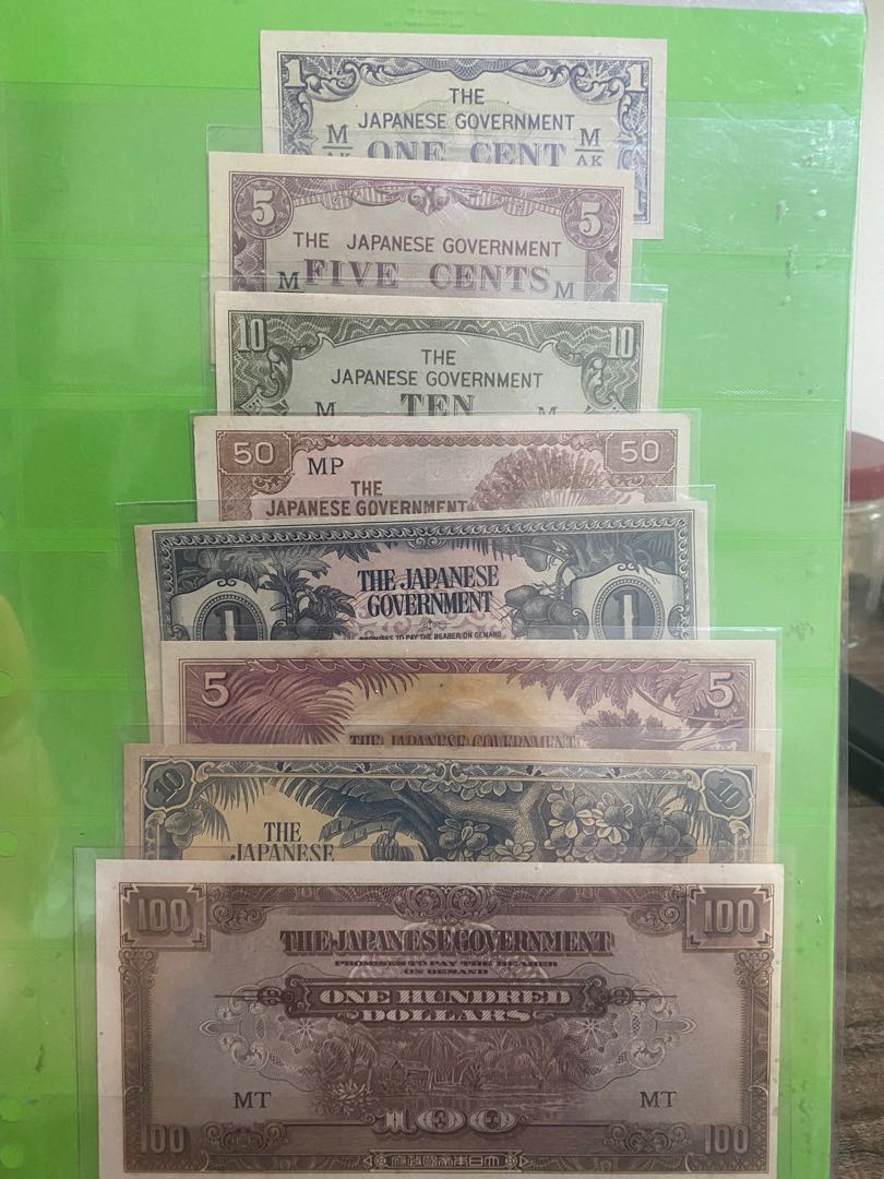 Banana note set Au-nuc, Hobbies & Toys, Memorabilia & Collectibles ...