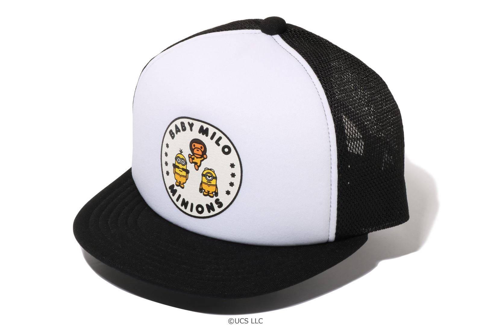 BAPE X MINIONS BABY MILO MESH CAP, Men's Fashion, Watches & Accessories ...