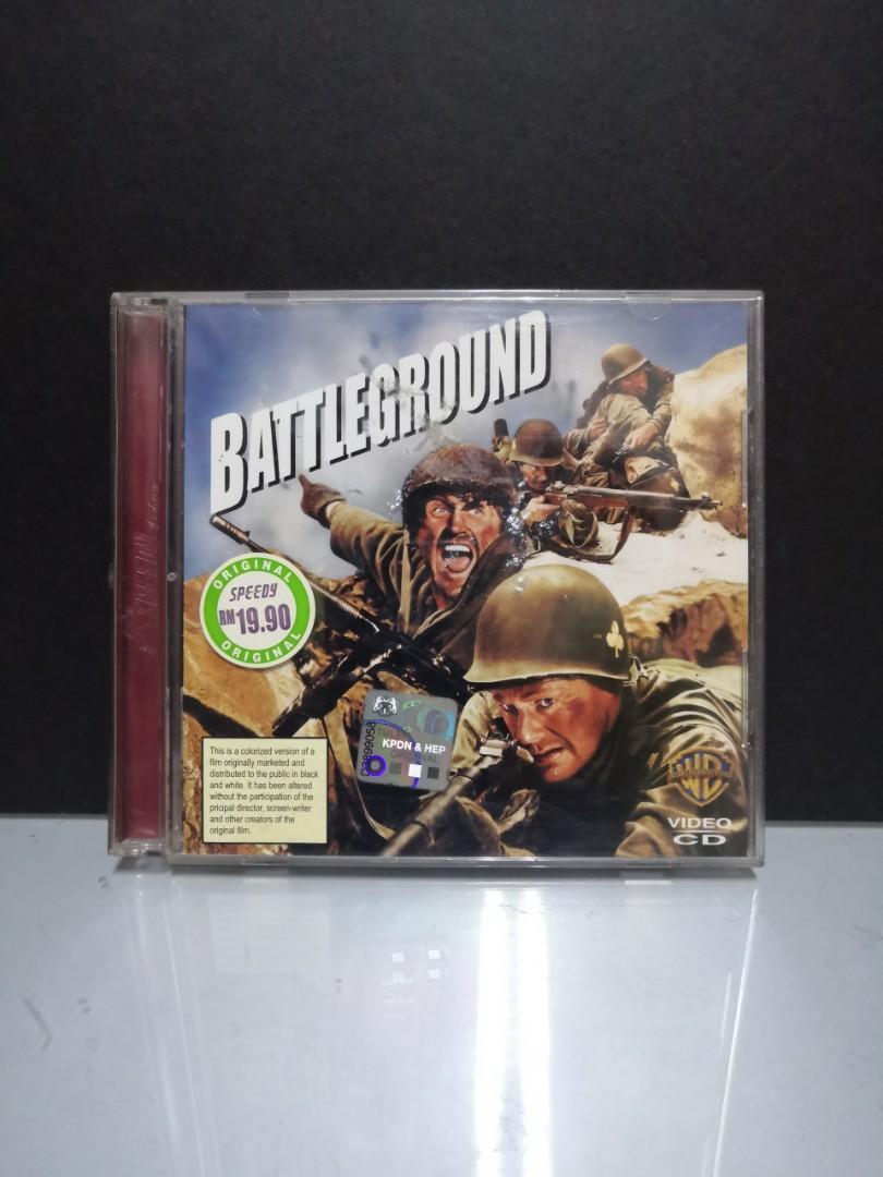 Battleground (1949) - original double VCD 2004, Hobbies & Toys, Music ...