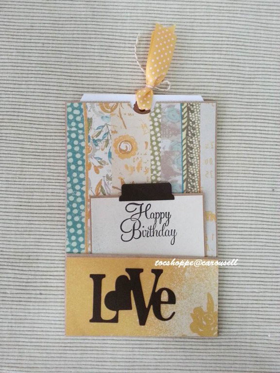 RESERVED Birthday Card, Tag Card, Hobbies & Toys, Stationery & Craft ...