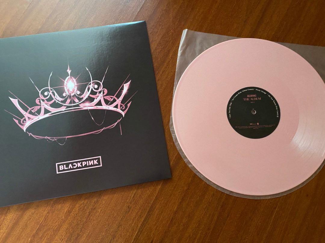 Blackpink - The Album (pink vinyl), Hobbies & Toys, Music & Media ...