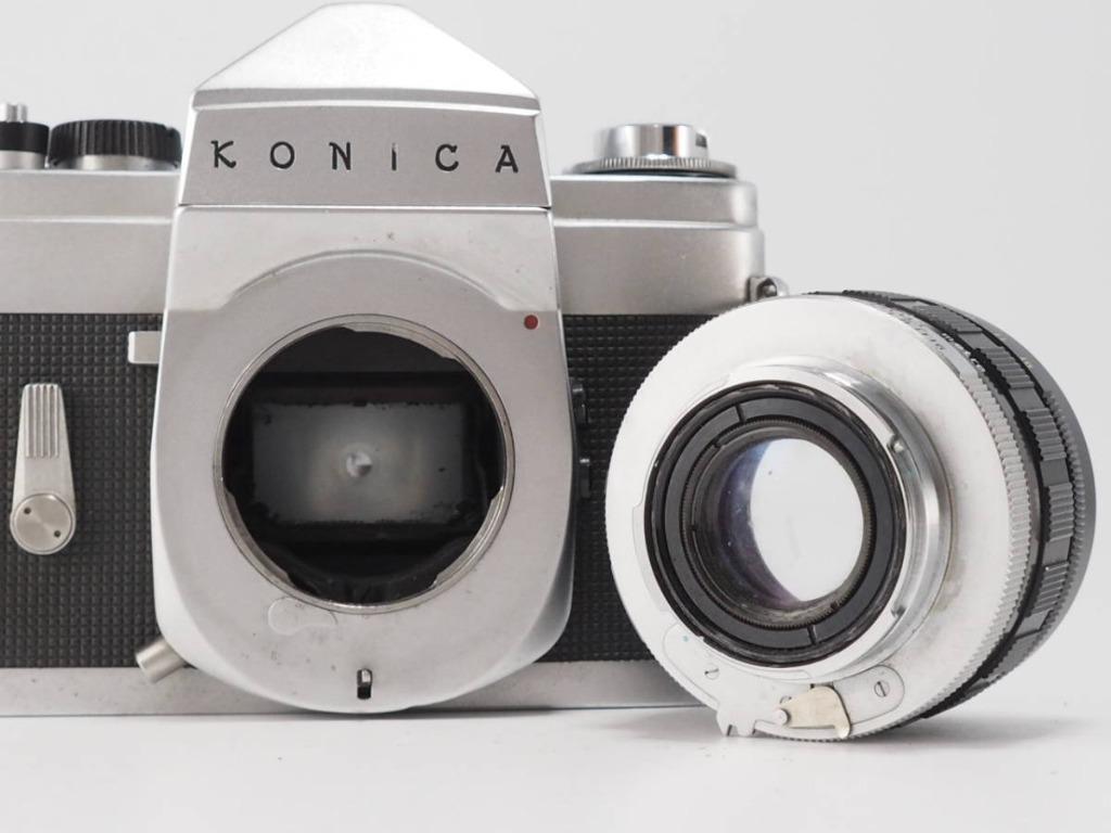 [BMC] Konica FS + Hexanon Konishiroku 50mm F2 35mm Film SLR Bundle ...