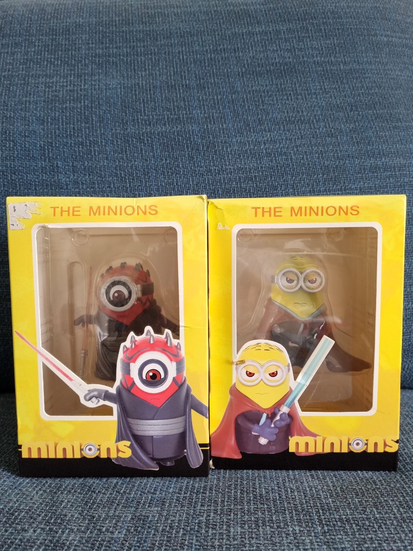 BNIB The Minions Darth Vader Jedi Knight Set, Hobbies & Toys, Toys ...