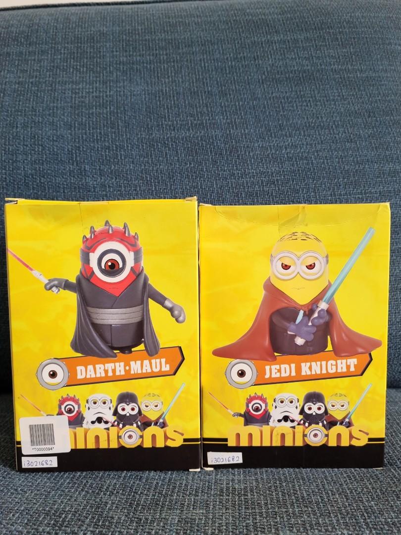 BNIB The Minions Darth Vader Jedi Knight Set, Hobbies & Toys, Toys ...