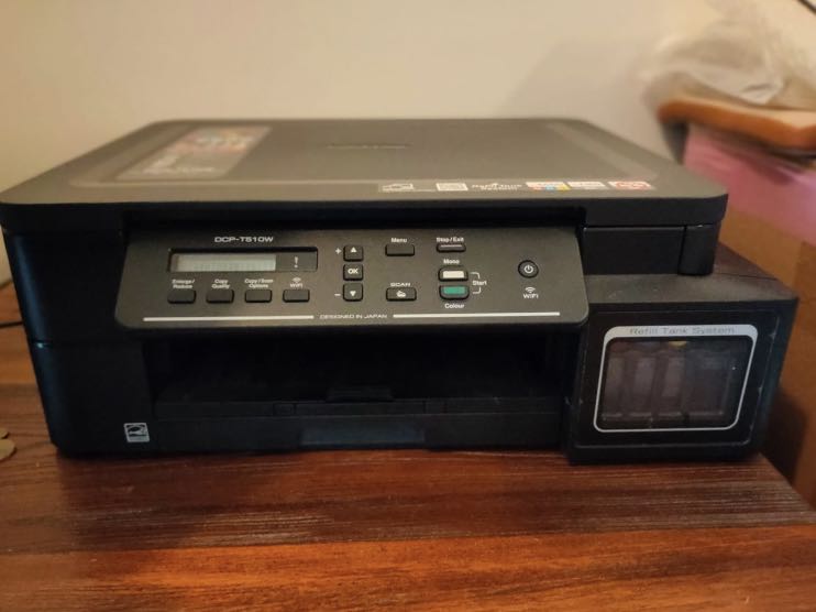 Brothers DCP-T510W printer, 電腦＆科技, 打印機及影印機 - Carousell