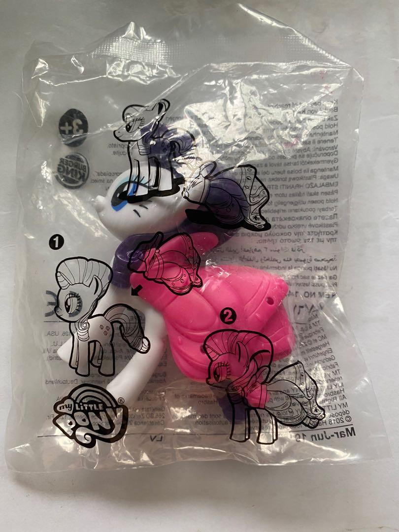 Burger King MLP my little Pony - rainbow dash, twilight sparkle, rarity ...
