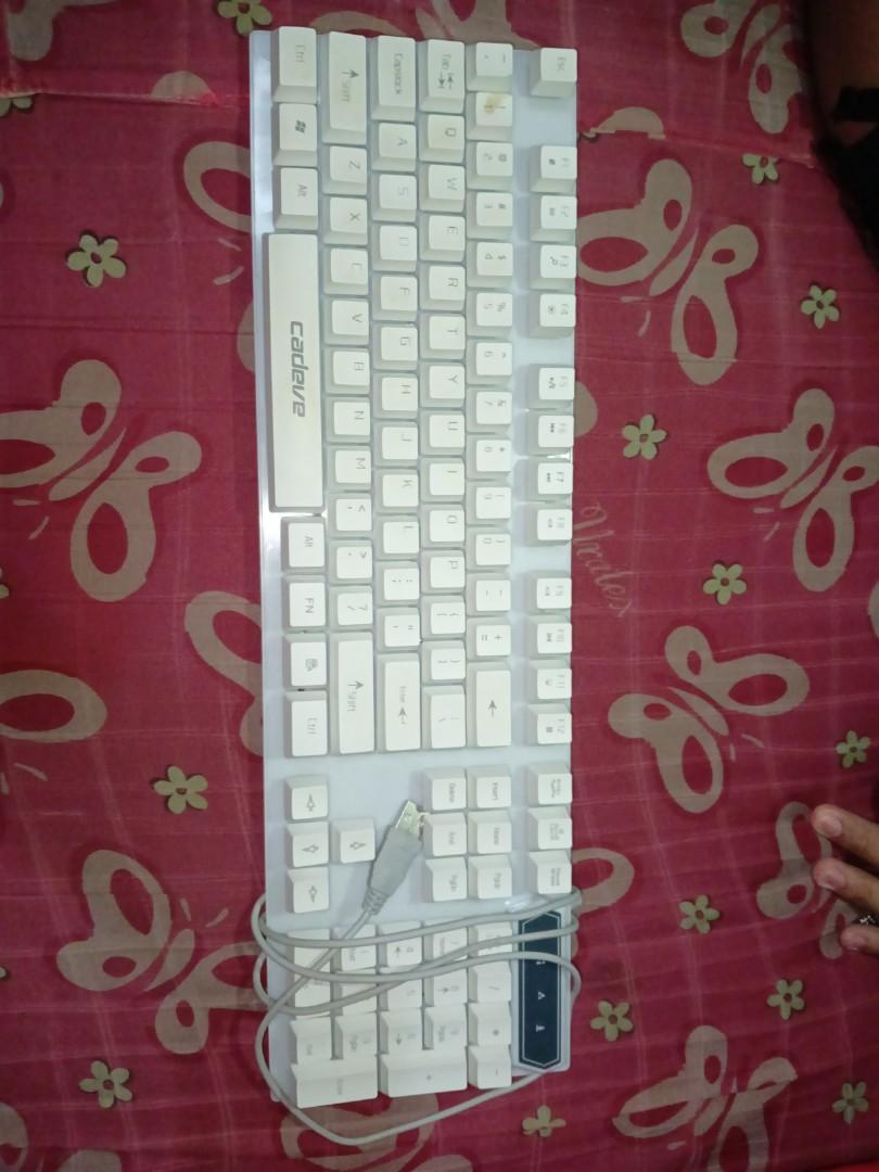 Cadeve 9122 LED Gaming Keyboard, Computers & Tech, Parts & Accessories ...