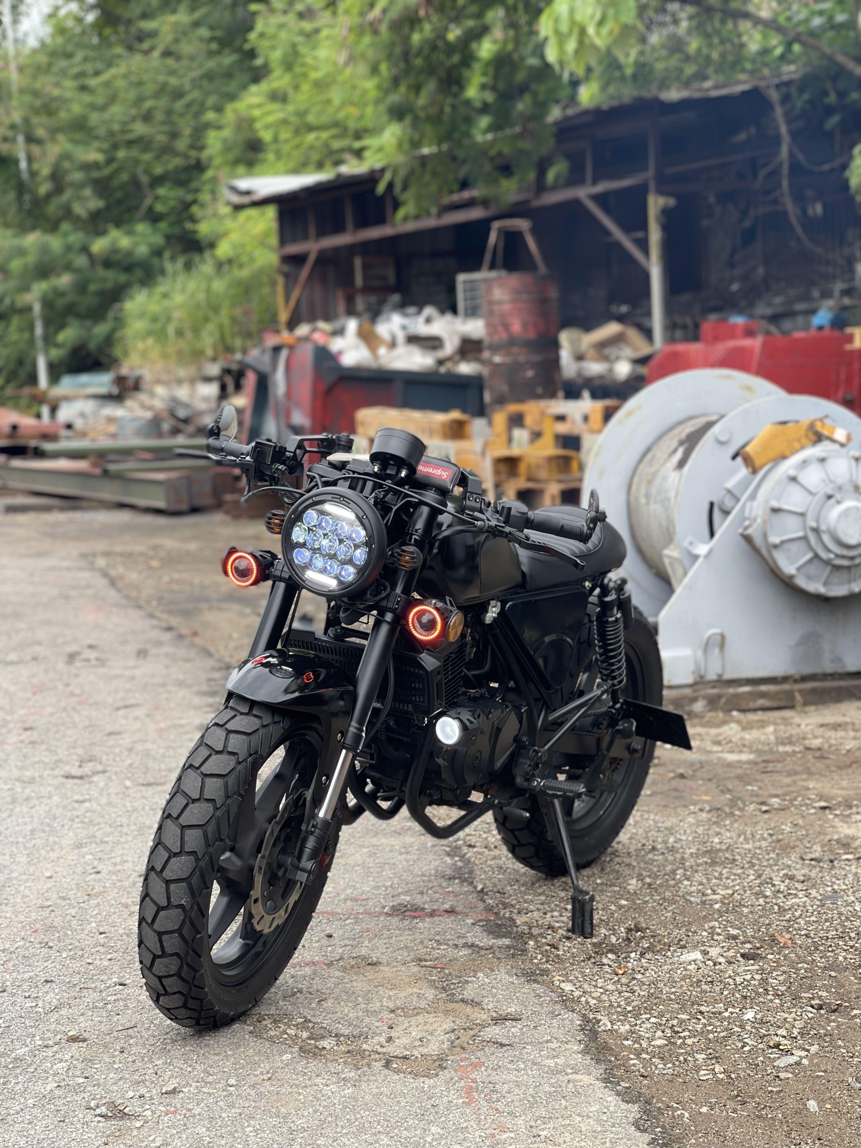 CafeRacer Benelli Rkv 200cc V2, Motorbikes on Carousell