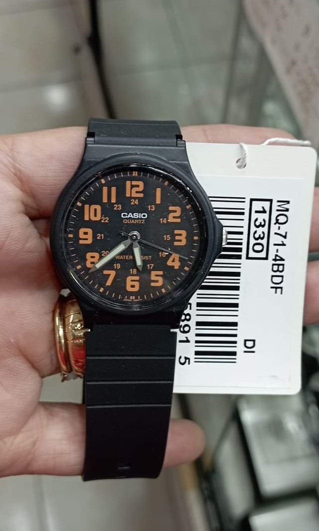 Casio Analog Black Resin Strap, Men's Fashion, Watches & Accessories ...