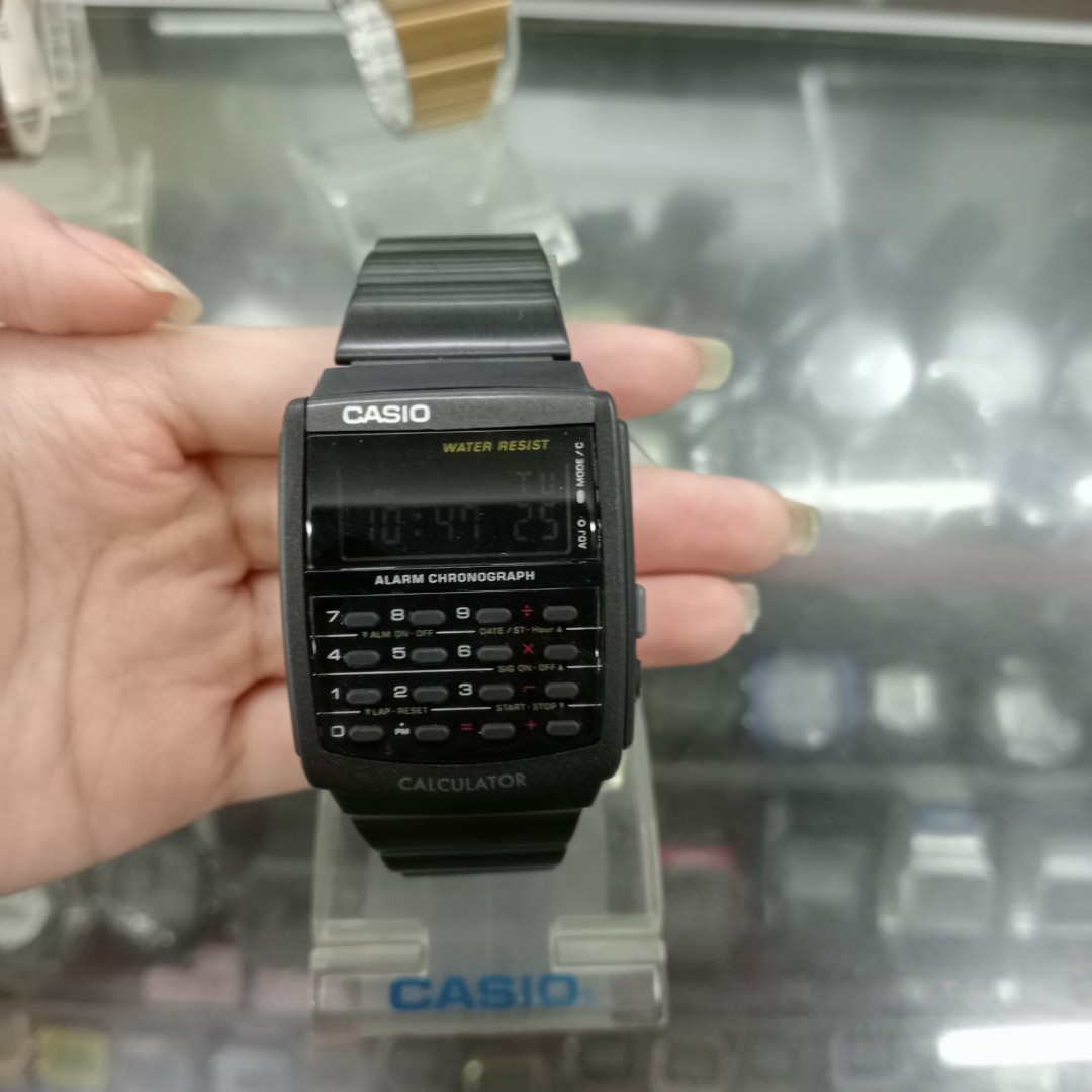 Casio Data Bank Black, Luxury, Watches on Carousell