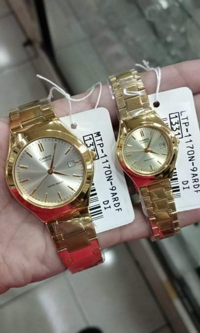 Casio Gold Plated, Luxury, Watches on Carousell