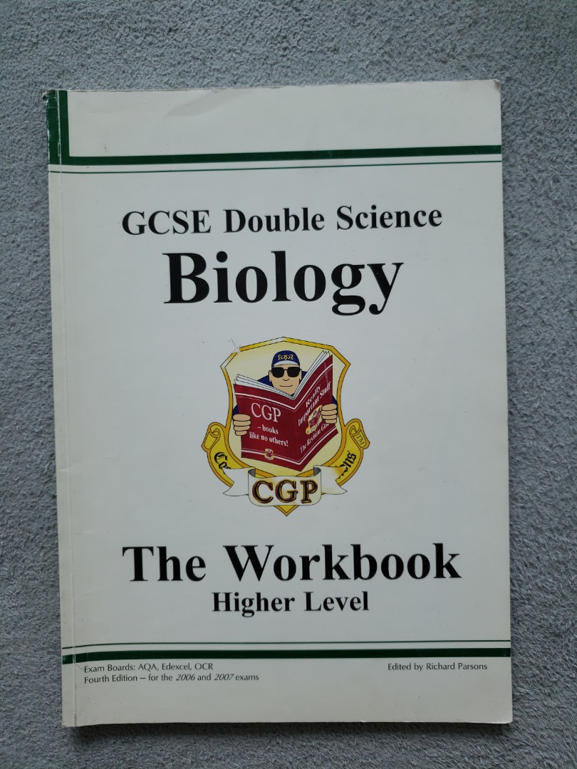 CGP GCSE Double Science Biology - The Workbook Higher Level, 興趣及遊戲, 書本 ...