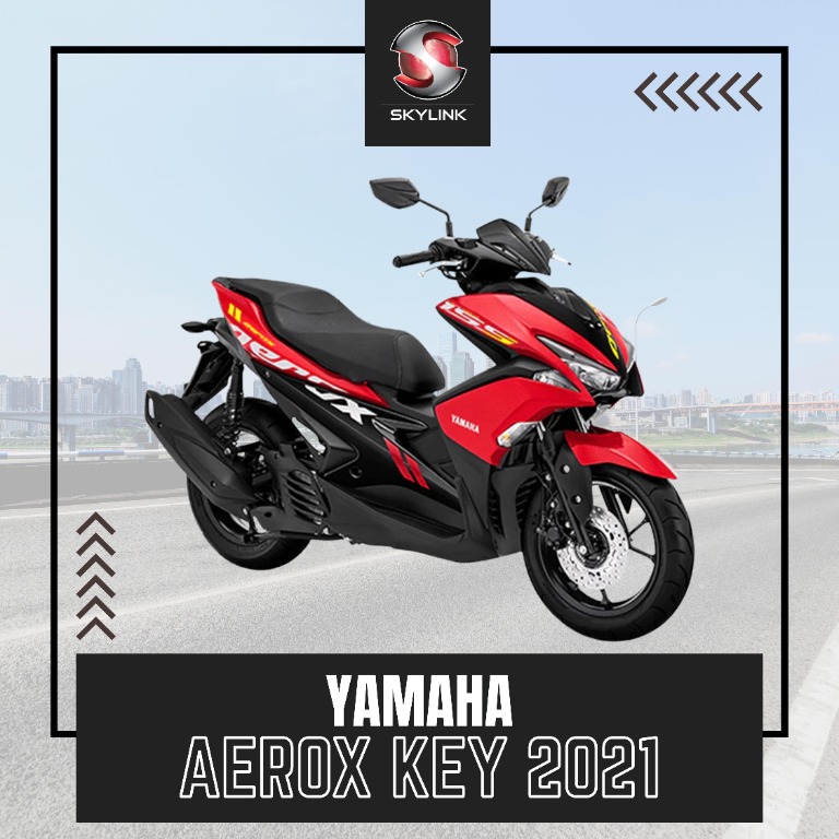 Class 2B Scooter - Yamaha Aerox Key 2021, Motorcycles, Motorcycles for ...