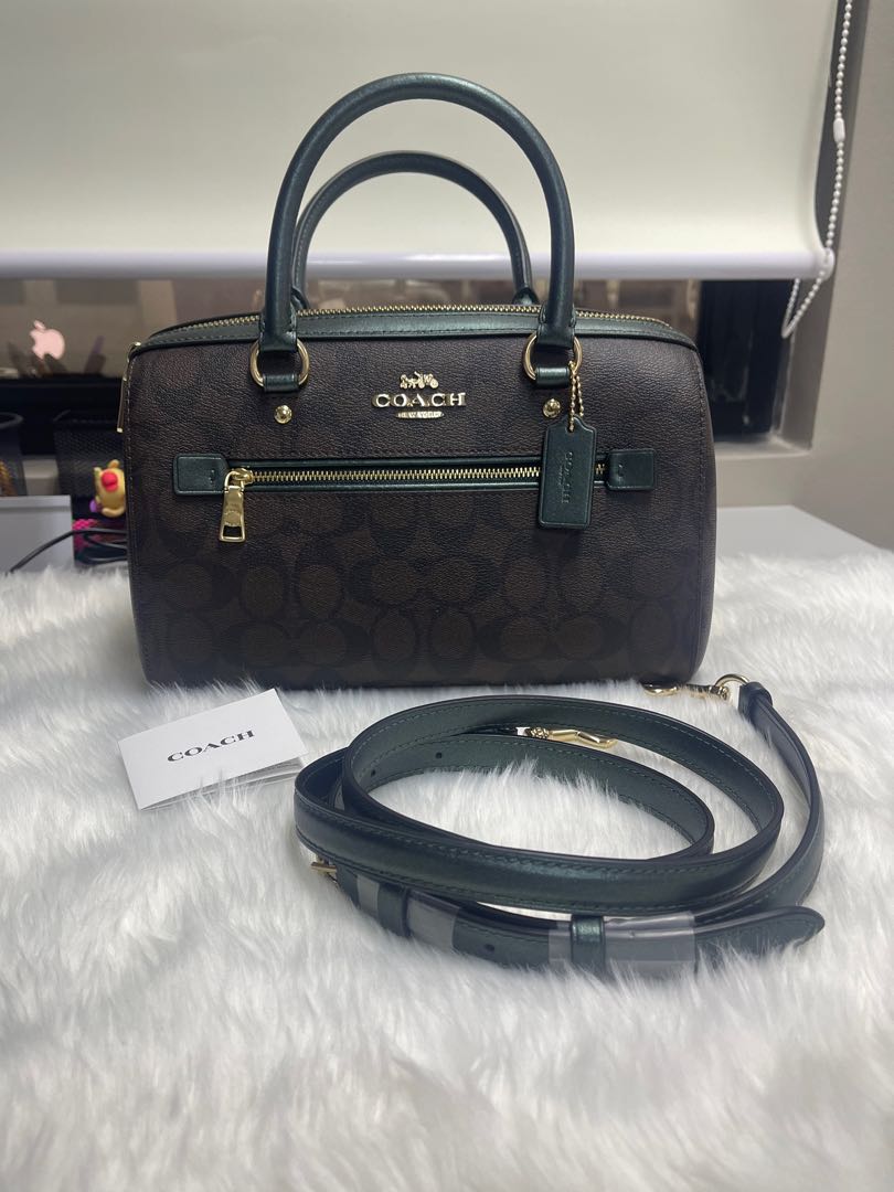 Coach Rowan Mahogany, Luxury, Bags & Wallets on Carousell
