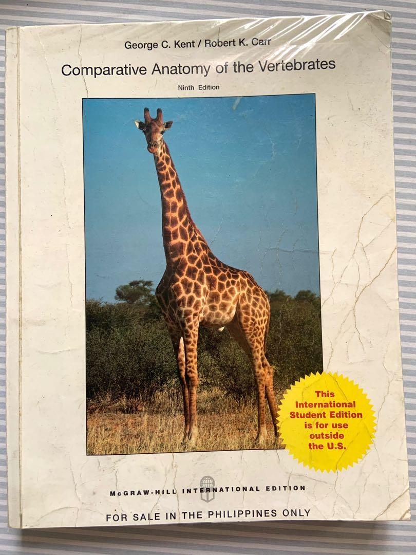 Comparative Anatomy of the Vertebrates (9th Ed) by Kent and Carr ...