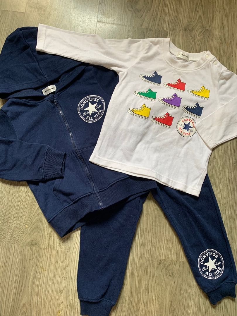 Converse Track Set, Babies & Kids, Babies & Kids Fashion on Carousell