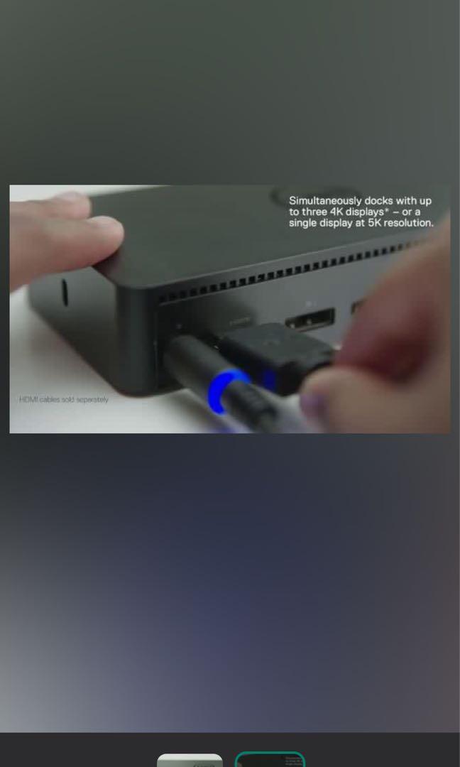 Dell Docking Station d600, TV & Home Appliances, Electrical, Adaptors ...