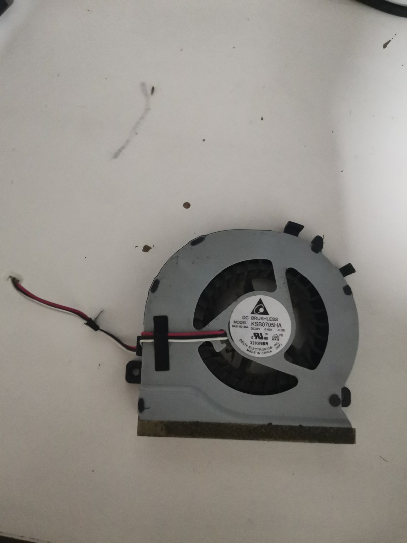 Delta electronics laptop fan (KSB0705HA), Computers & Tech, Parts ...