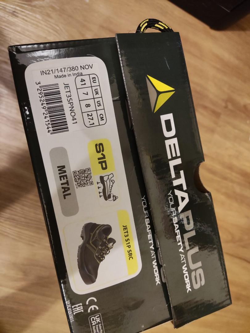 Delta Plus Jet3 S1P SRC Footwear Safety Shoes Metal, Men's Fashion ...