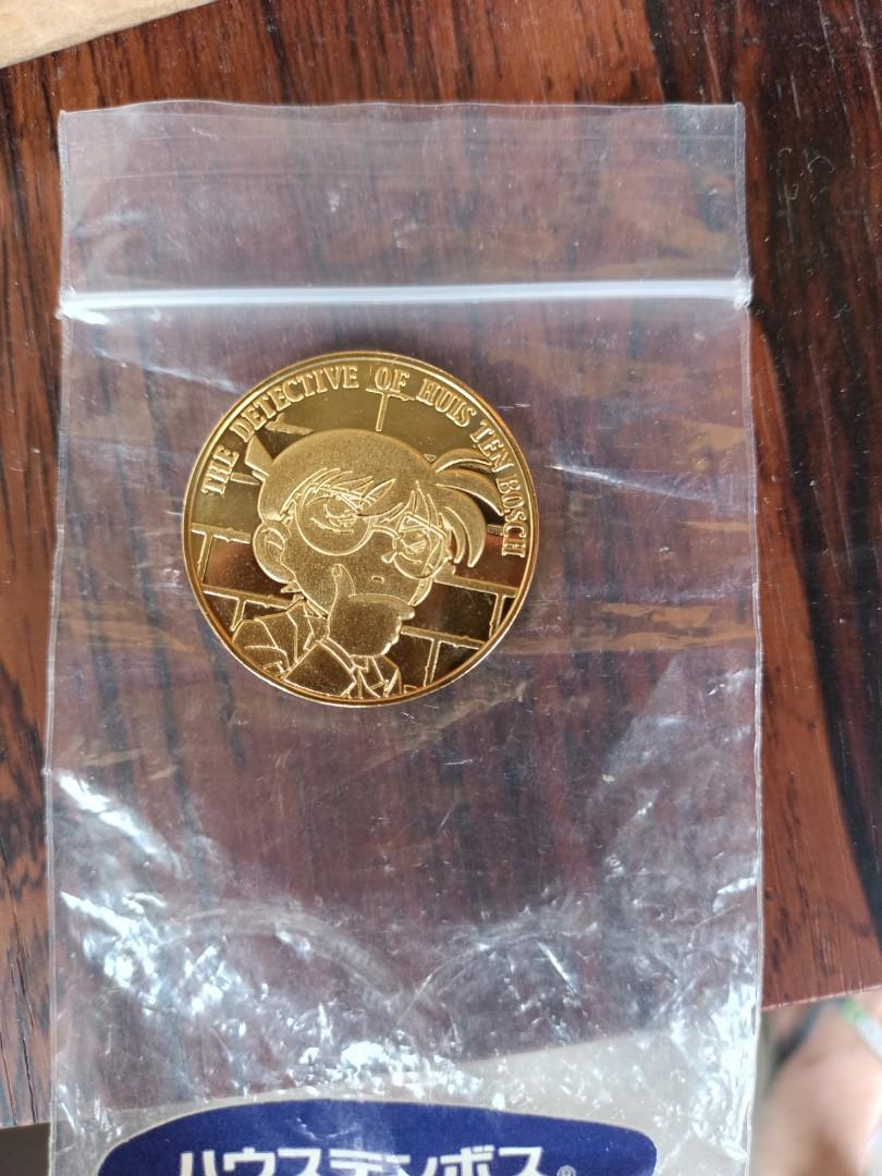 Detective conan collectible coin, Hobbies & Toys, Memorabilia ...