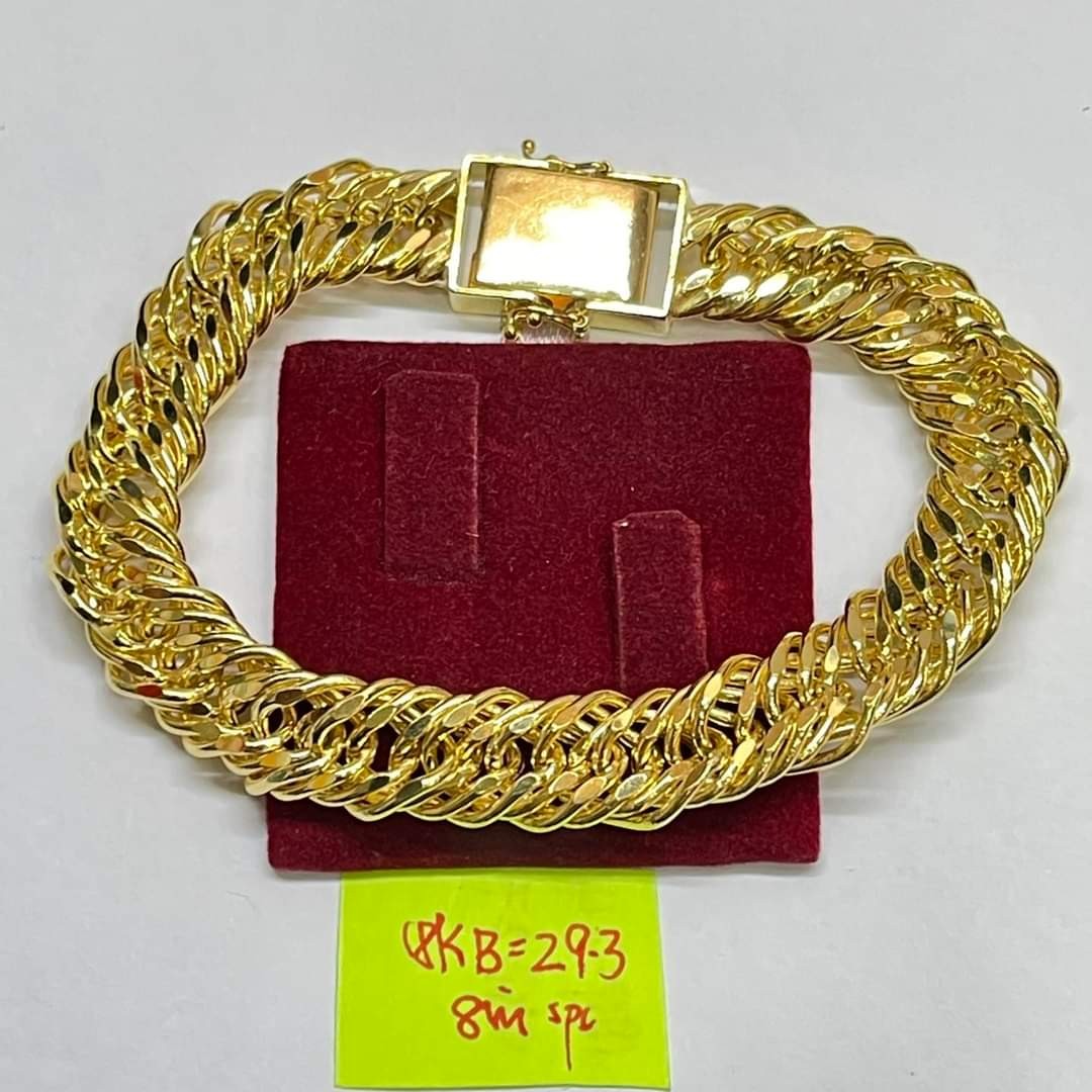 DOUBLE LOCK SDG BRACELET, Men's Fashion, Watches & Accessories, Jewelry ...
