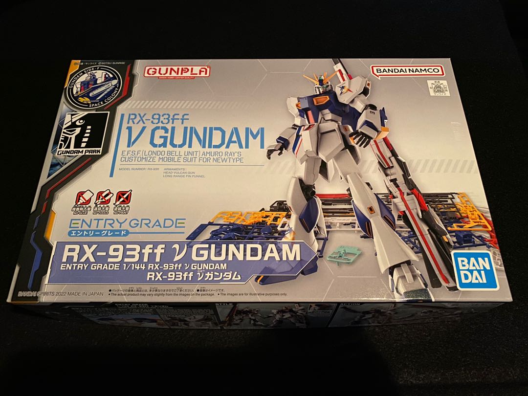 EG 高達模型 HGUC 1/144 RX-93ff Nu Gundam 福岡 Gundam Base, 興趣及遊戲, 玩具 & 遊戲類 - Carousell