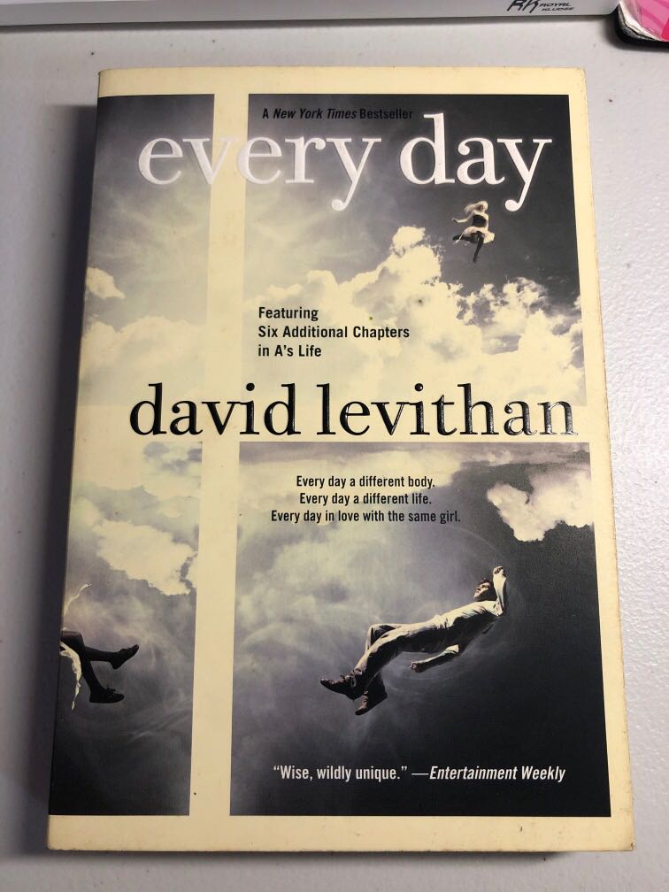Every Day by David Levithan, Hobbies & Toys, Books & Magazines, Fiction ...