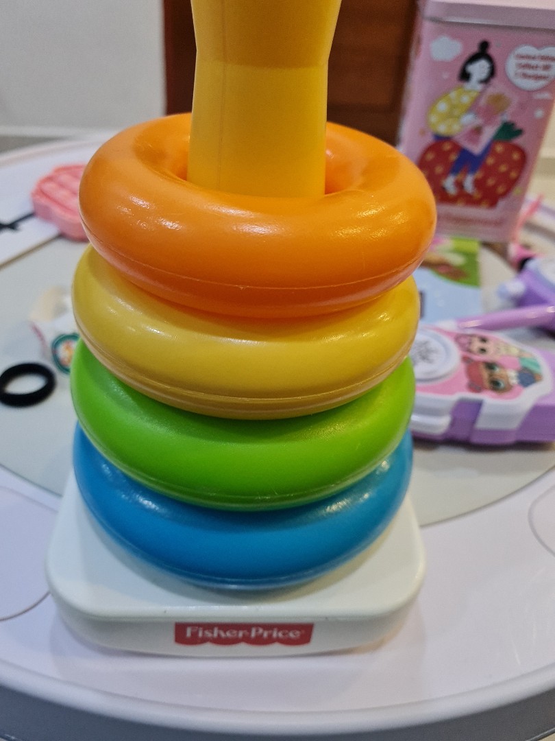 Fisher Price Ring Stacker, Babies & Kids, Infant Playtime on Carousell