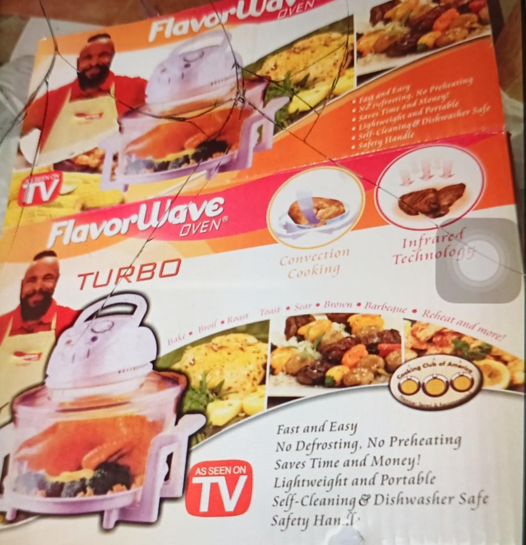 Flavorwave Turbo Oven, TV & Home Appliances, Kitchen Appliances, Ovens ...