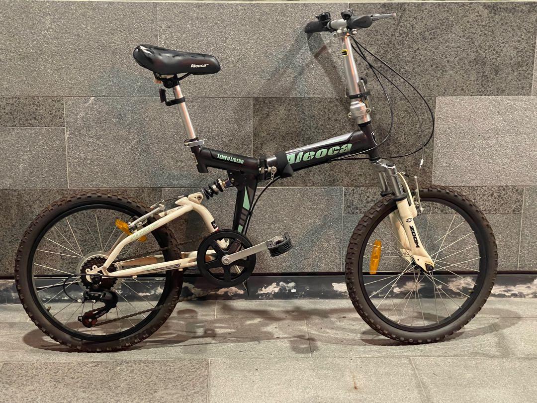 Foldable aleoca foldie tempo libero can fit in car and mrt bike bicycle ...