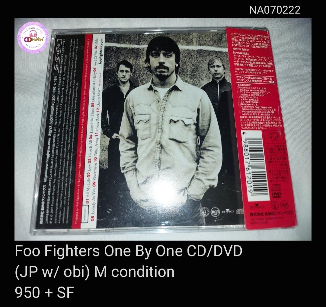 Foo Fighters One By One CD/DVD (unsealed), Hobbies & Toys, Music ...