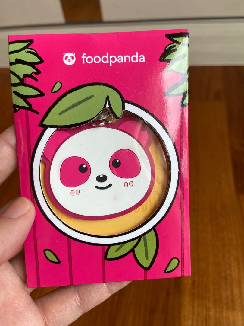 Foodpanda merchandise keychain, Hobbies & Toys, Memorabilia ...