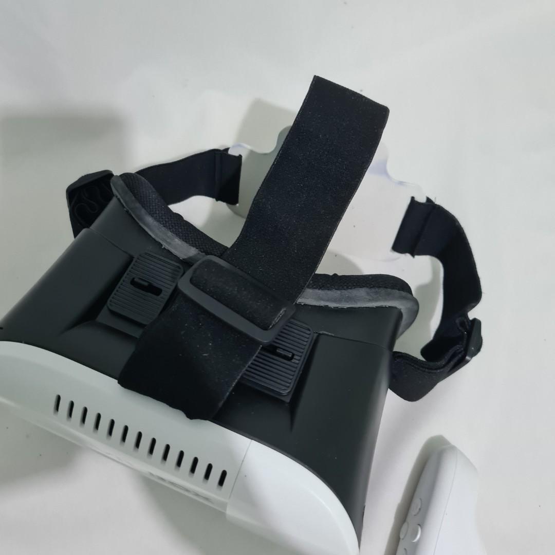 Free controller White VR Virtual Reality Glasses with Box, Video Gaming ...