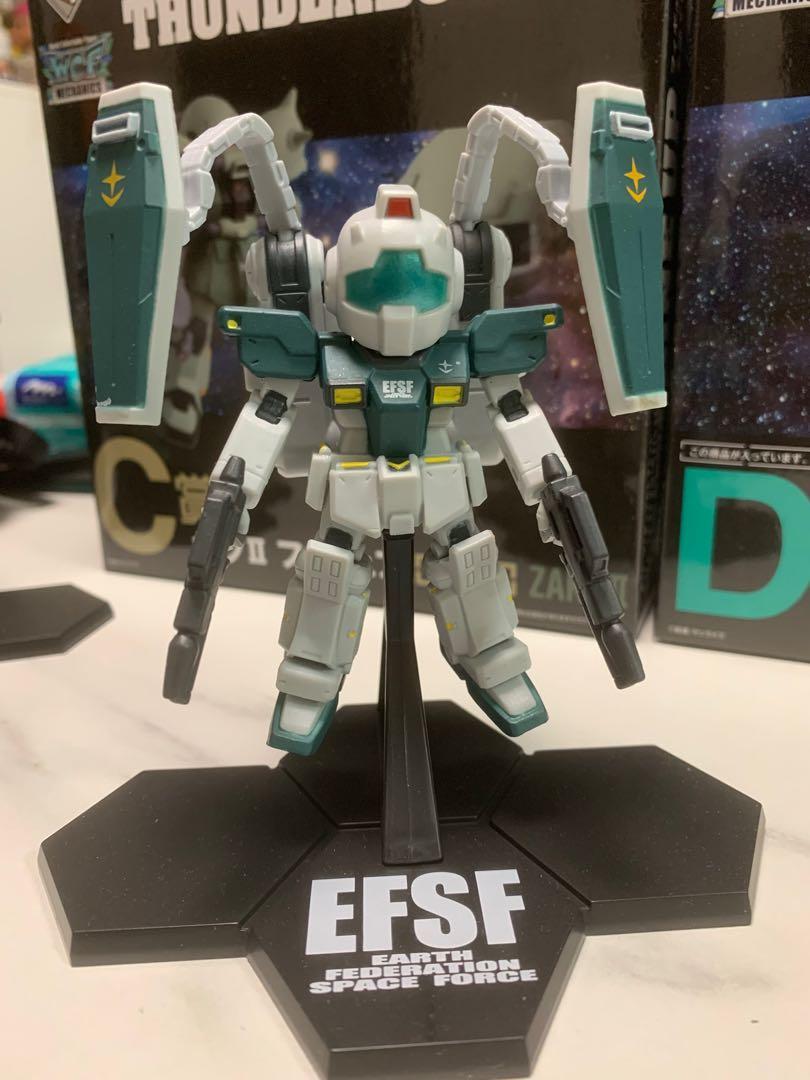 全新Fw gundam converge ex32 PSYCHO ZAKU & 2手 WCF THUNDERBOLT 一番賞 C賞 & D賞 ...
