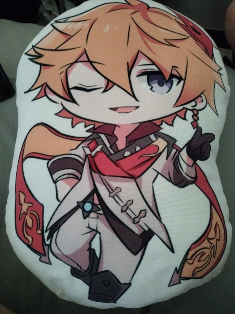 Genshin Impact Character Pillow - Tartaglia Childe, Hobbies & Toys ...
